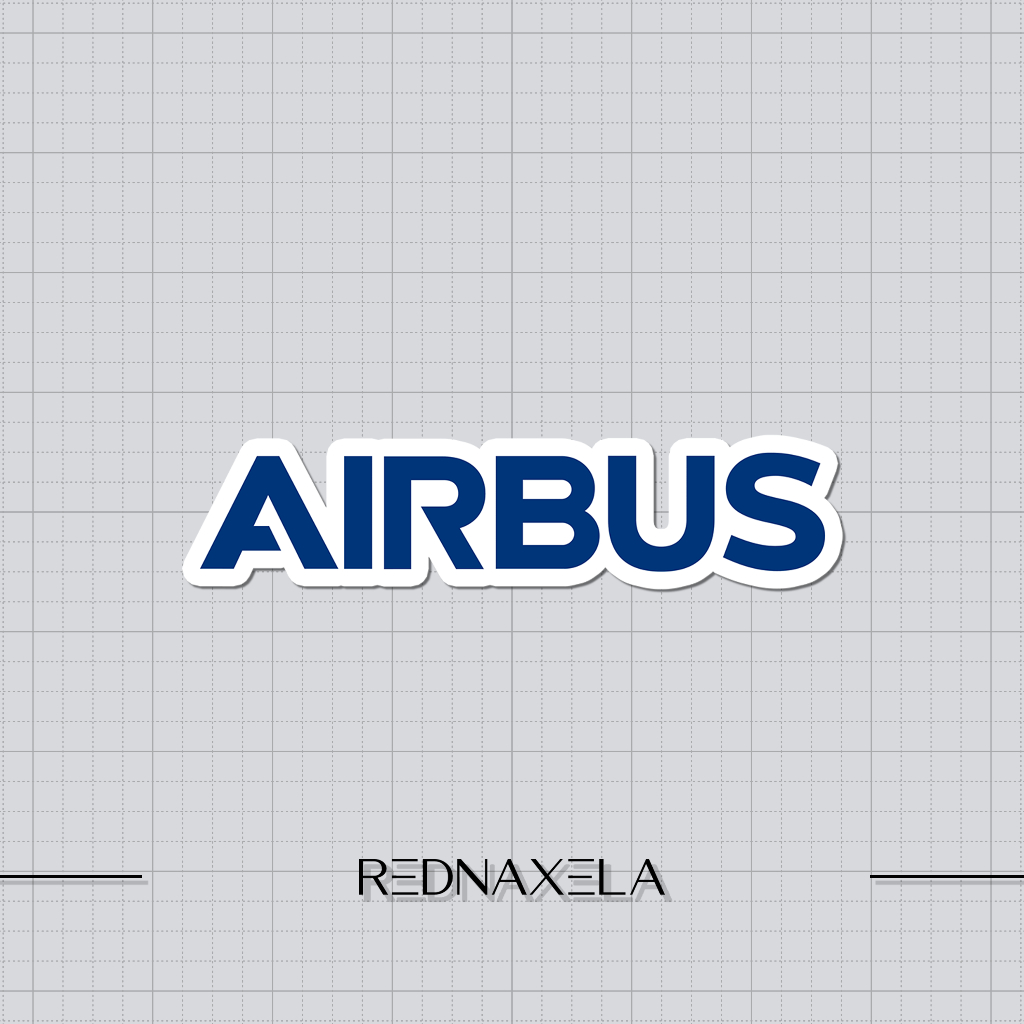 Jual Stiker Vinyl Airbus Stiker Koper Outdoor Waterproof Sticker ...