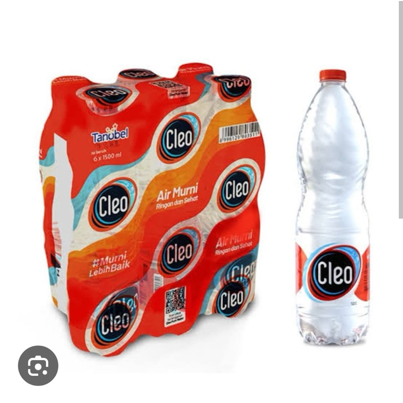 Jual CLEO Air Mineral 1500ML botol | Shopee Indonesia