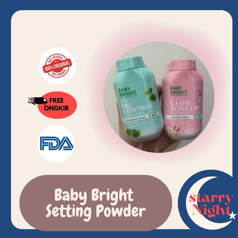 Jual BABY BRIGHT SETTING POWDER | BABY BRIGHT POWDER | Shopee Indonesia