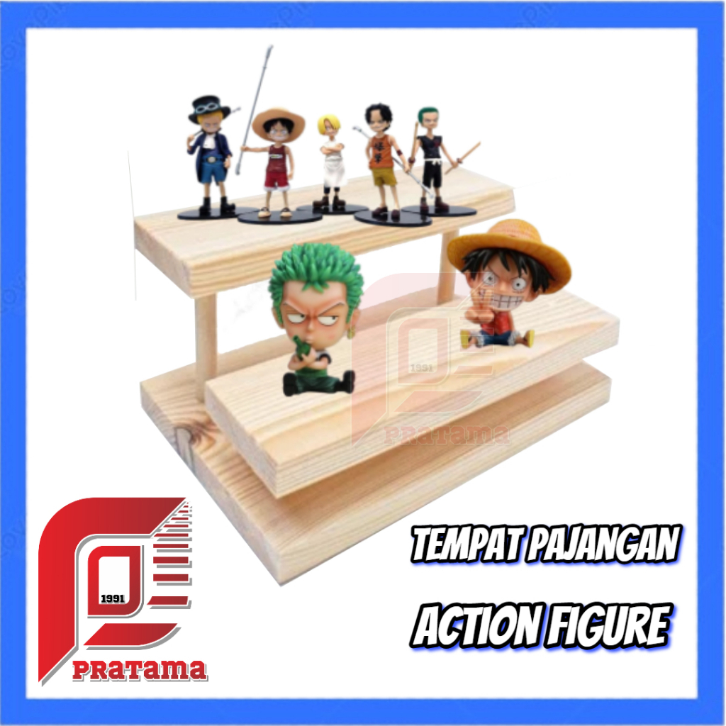 Jual Storage Figure Action Kayu Aestethic Rak Pajangan Hiasan Dekorasi ...