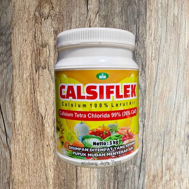 Jual CALSIFLEX 1 KG/ PUPUK CALSIUM TETRA CHLORIDA 99% (26% CaO) / UNTUK ...