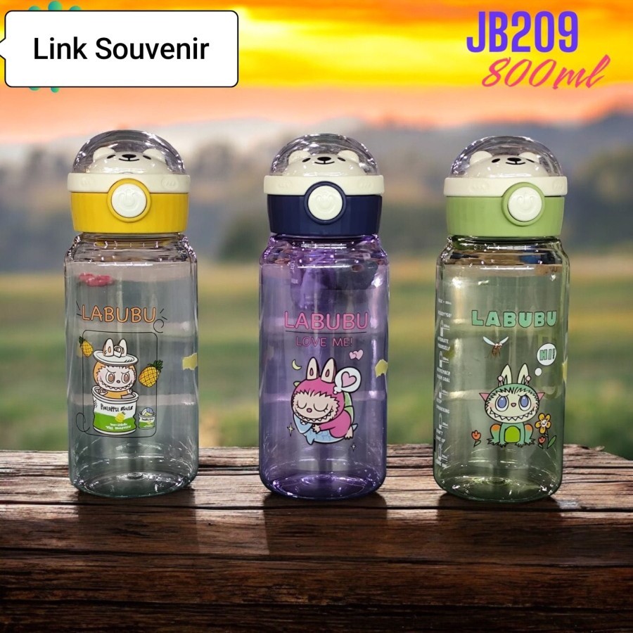 Jual VIRAL BOTOL MINUM ANAK SEDOTAN LABUBU / Botol Minum Labubu / Botol ...