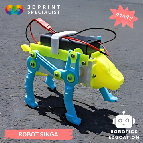 Jual Robot Singa - Modul Edukasi Robot STEM Mainan Edukasi Rakitan ...