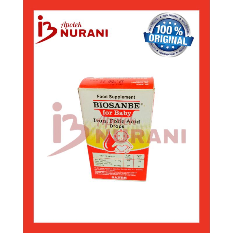 Jual BIOSANBE DROP UNTUK KEBUTUHAN ZAT BESI DAN SUPLEMEN PENAMBAH DARAH ...