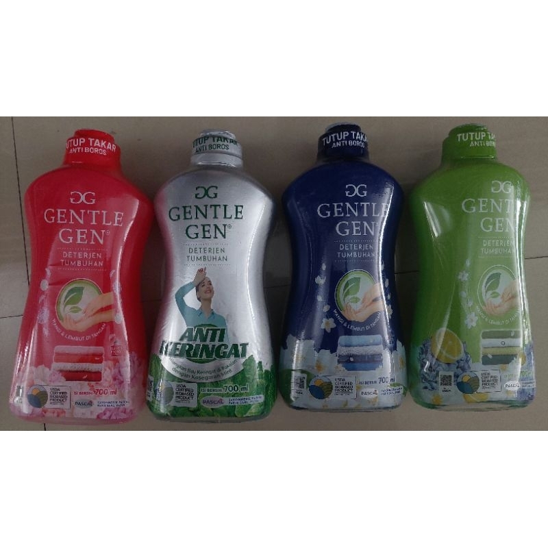 Jual GENTLE GEN BOTOL 700ML DETERGENT CAIR | Shopee Indonesia
