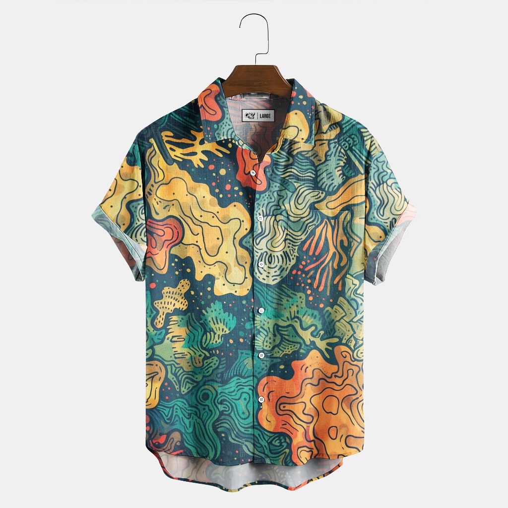 Jual Kemeja Pria Premium - Floral Pattern ID236029851 | Shopee Indonesia