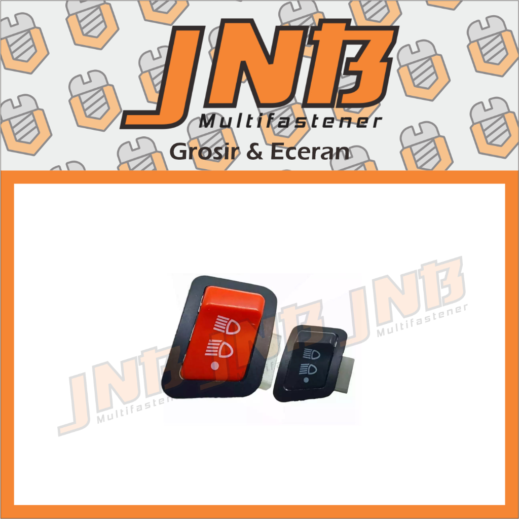 Jual Saklar Tombol 3 Titik Hitam Merah Vietnam Malaysia Thailand On Off ...