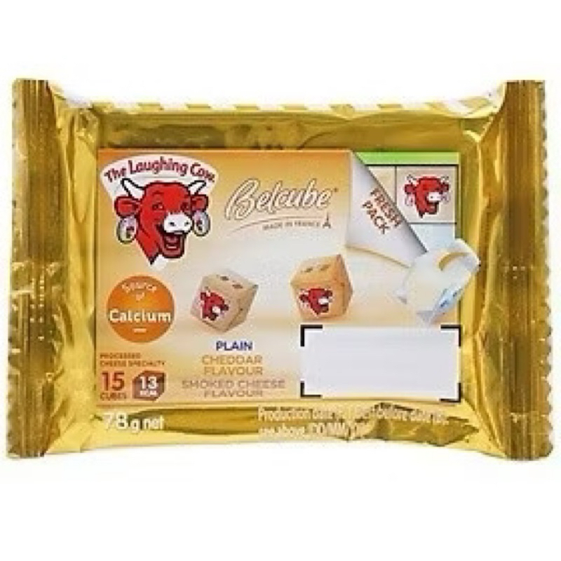 Jual Belcube Cheddar keju mpasi untuk bayi atau balita atau snack untuk ...
