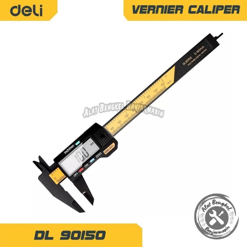 Jual SIGMAT DIGITAL "DELI" 6" (150MM) DL90150 ||JANGKA SORONG/SIMPLE ...