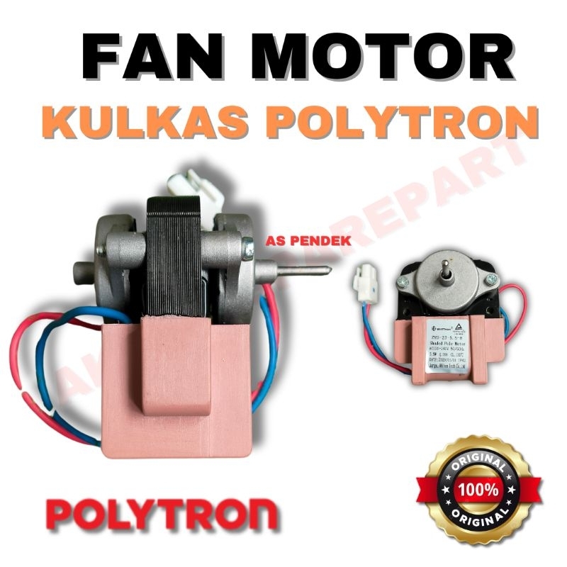 Jual Fan Motor Kulkas Polytron 2 Pintu Dinamo Kulkas Polytron 5.5W ...