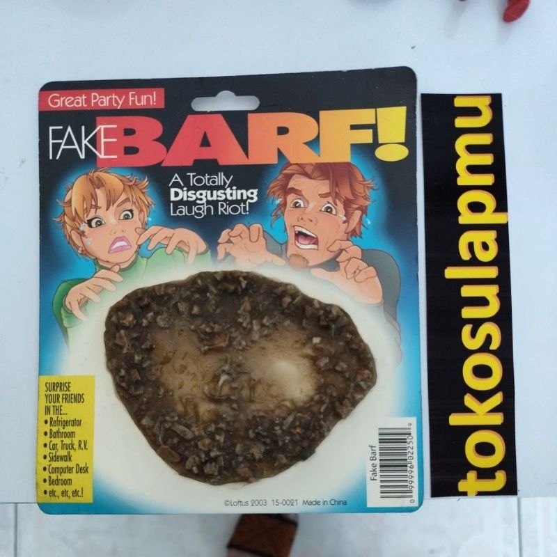 Jual Fake Barf Gag Jokes Sulap | Shopee Indonesia