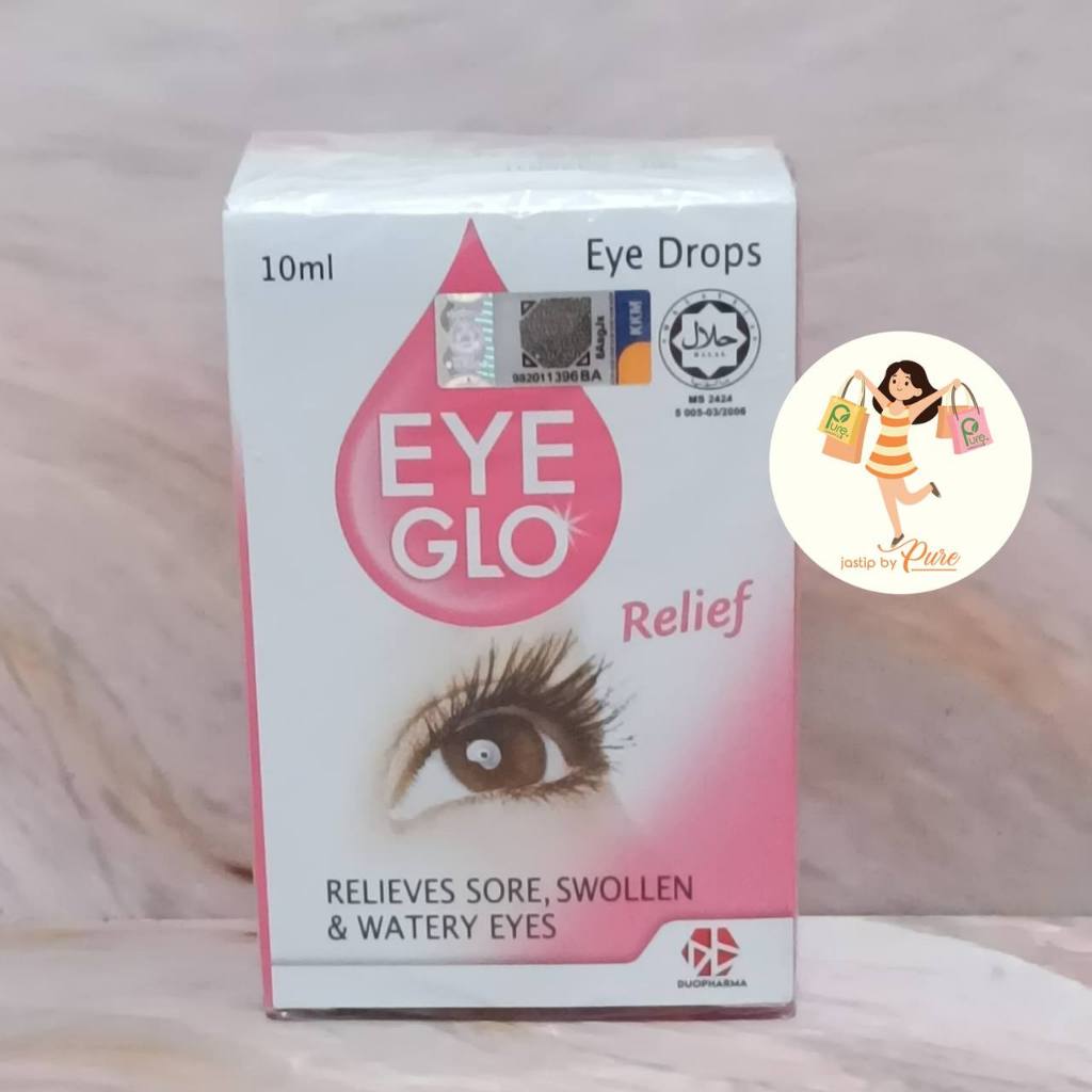 Jual EYE GLO Eye Drops 10ml - Relief | Shopee Indonesia