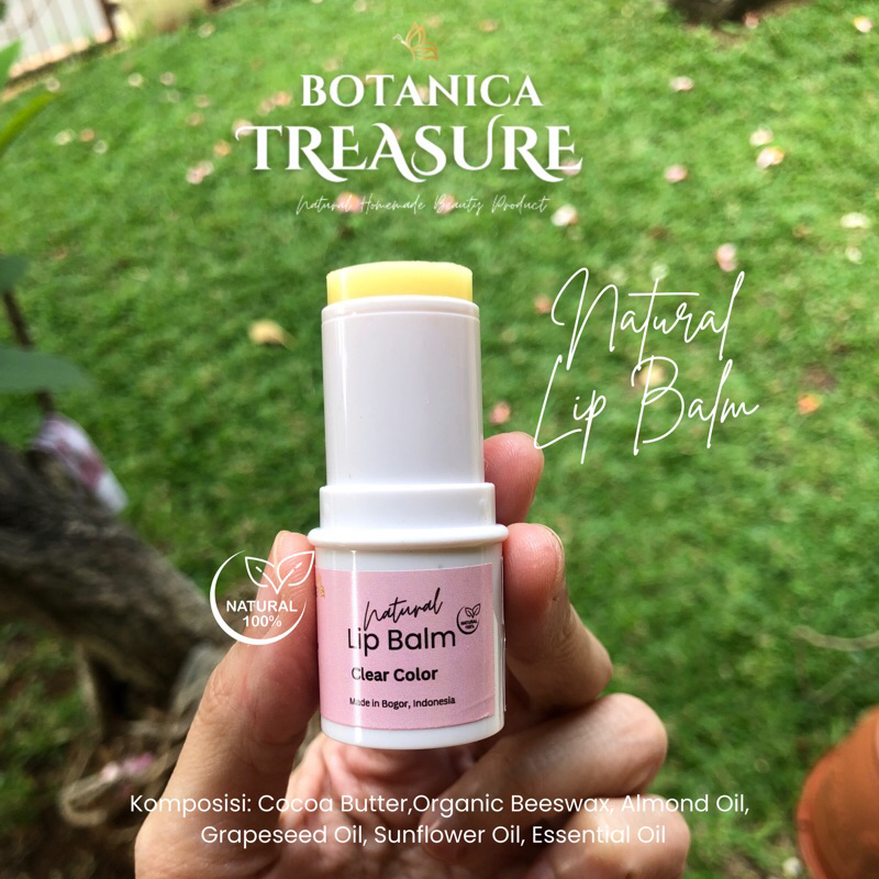 Jual Natural Lip Balm (Clear Color) | Shopee Indonesia