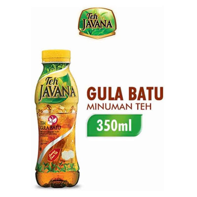 Jual TEH JAVANA GULA BATU 350ML | Shopee Indonesia