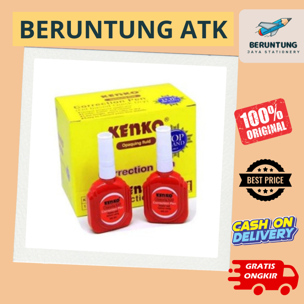Jual Tipe X Ke-01 Tip Ex Cair Tip-Ex Kenko | Shopee Indonesia