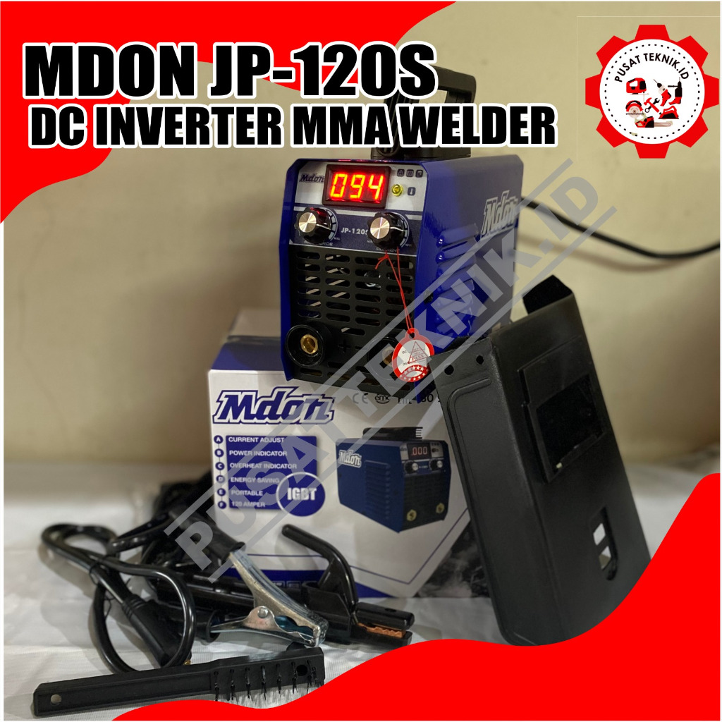 Jual MESIN LAS MDON JP-120 450 watt Inverter Trafo Las Listrik 120 A ...