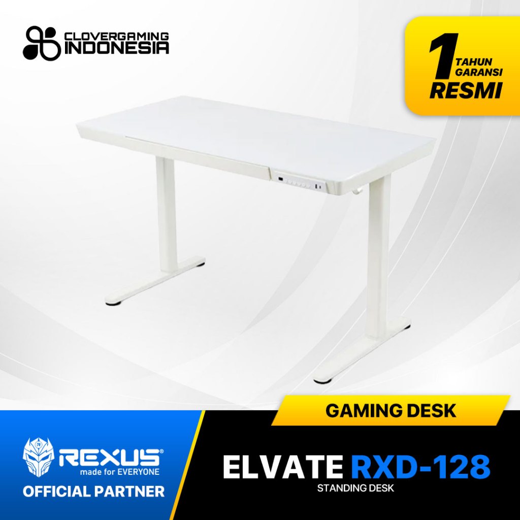 Jual Rexus Elvate RXD128 RXD-128 Electric Gaming Desk Meja Gaming ...