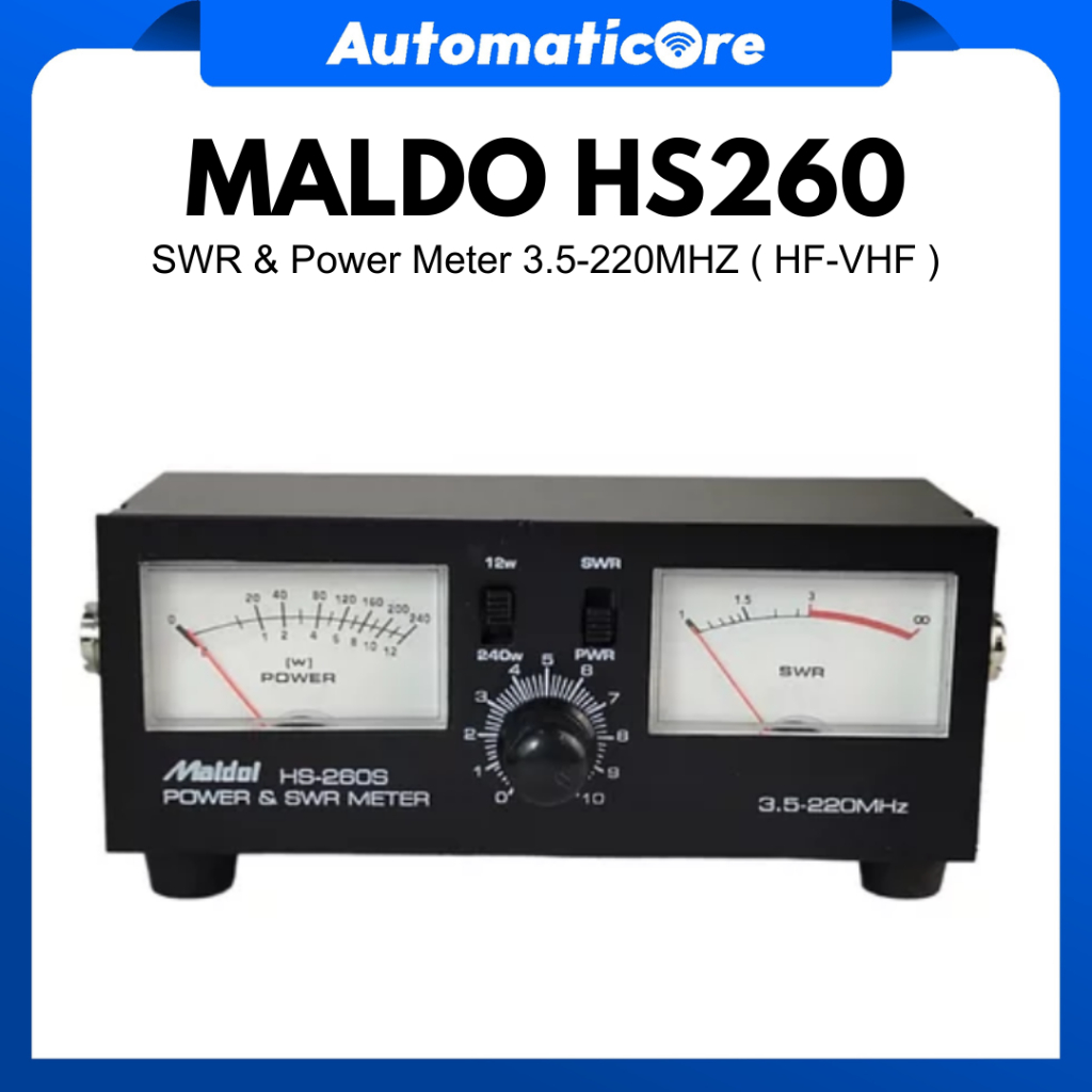 Jual Power SWR Meter Maldol HS260 | Shopee Indonesia