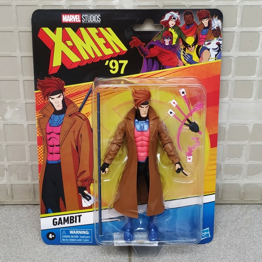 Jual HASBRO MARVEL LEGENDS X-MEN 97 GAMBIT 1997 XMEN ANIMATED RETRO ...