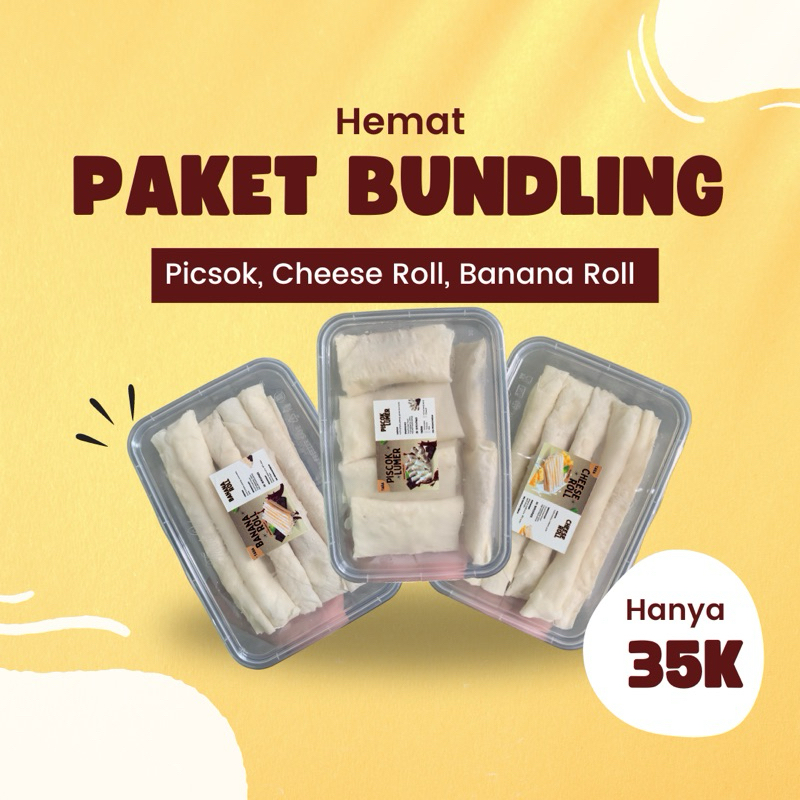 Jual Bundling Hemat | Piscok,Cheese Roll,Banan Roll | Yara Frozen Food ...