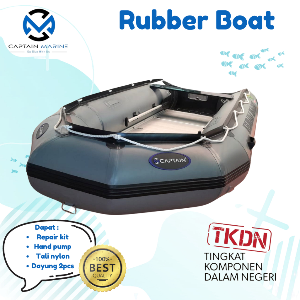 Jual Perahu Karet Inflatable Rubber Boat Perahu Rescue Banjir PVC ...