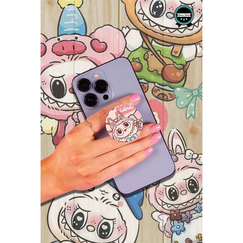 Jual Popsocket karakter Pop Socket Labubu Monster edition stand hp ...