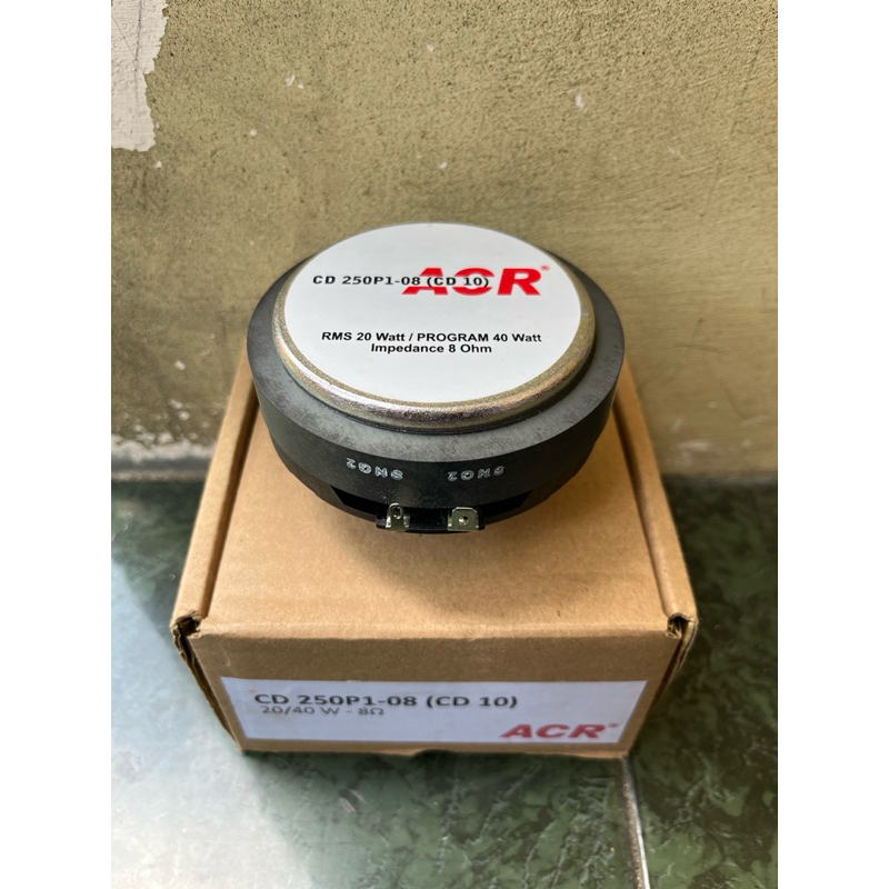 Jual Driver Tweeter ACR CD10 CD250P1-08 Twetter ACR CD10 CD250P1 ...