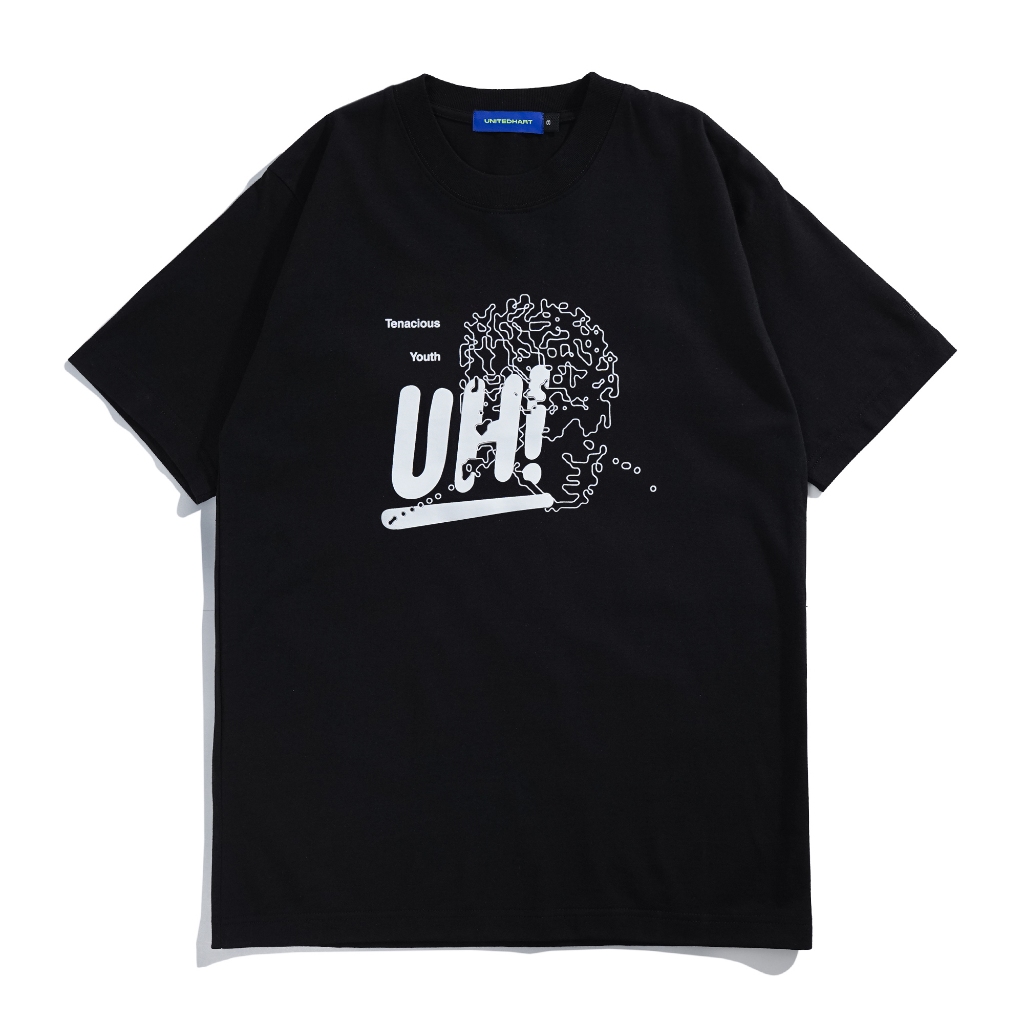 Jual UH! Tshirt Heavyweight Cotton – BRAIN BLACK | Shopee Indonesia