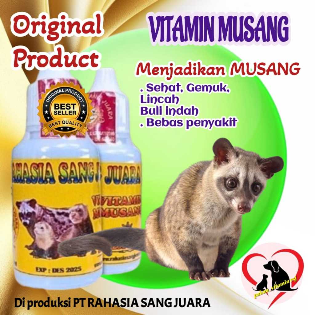 Jual Vitamin MUSANG PANDAN Menambah Nafsu Makan Dan TAMBAH GEMUK OBES ...