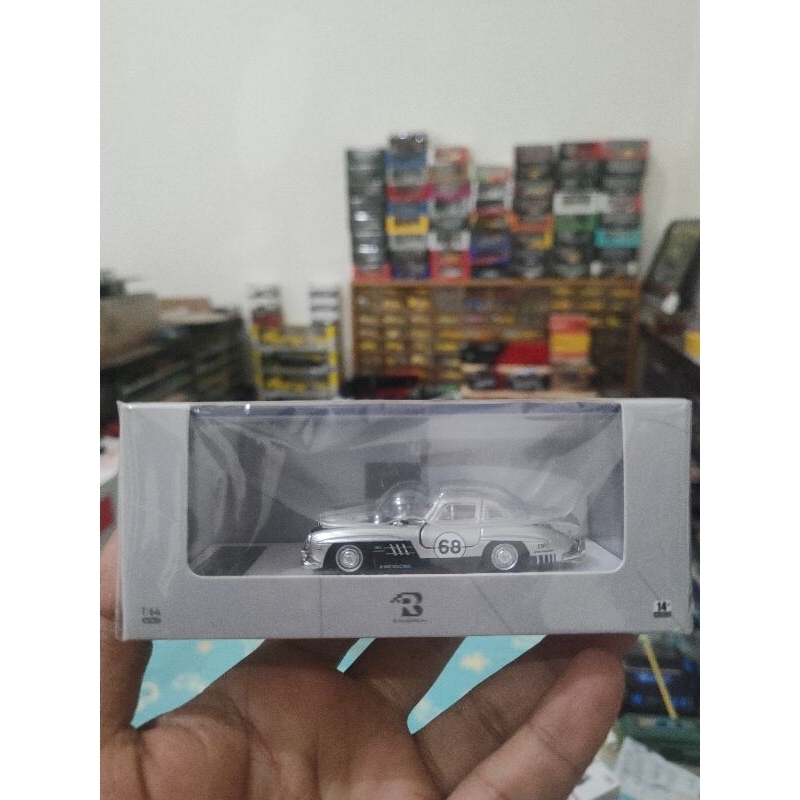 Jual BriscaleMicro Mercedes Benz 300 SL IWC Livery | Shopee Indonesia