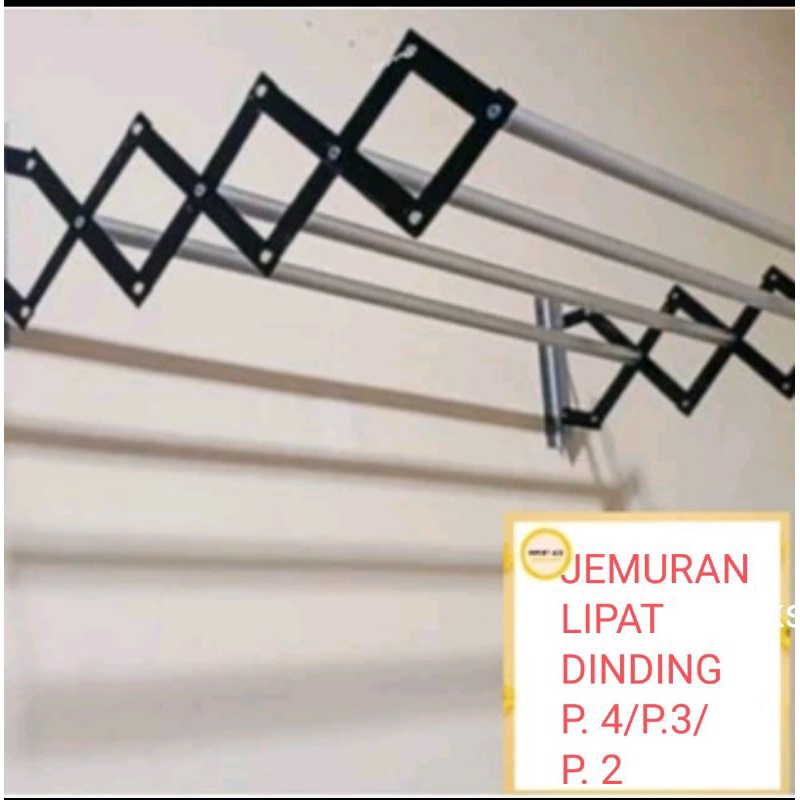 Jual Jemuran lipat dinding jemuran toilet jemuran handuk | Shopee Indonesia