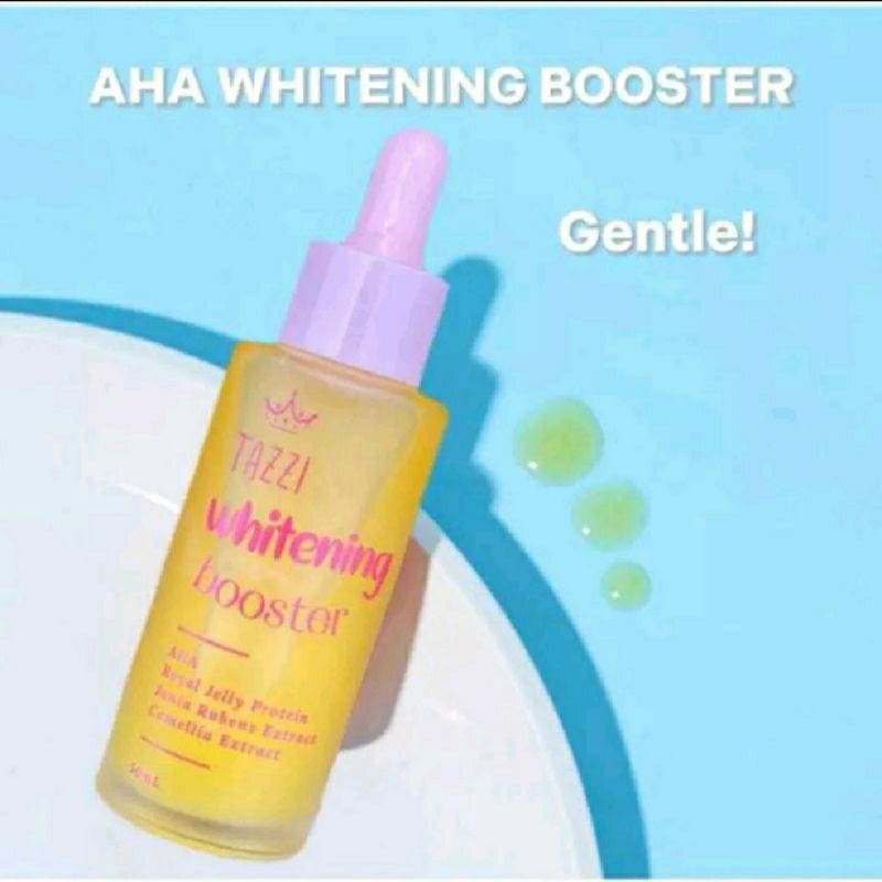 Jual TAZZI AHA WHITENING BOOSTER 50 ML | Shopee Indonesia