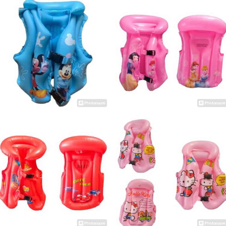 Jual Sedang Promo Pelampung Renang Rompi Anak Karakter Kartun | Shopee ...