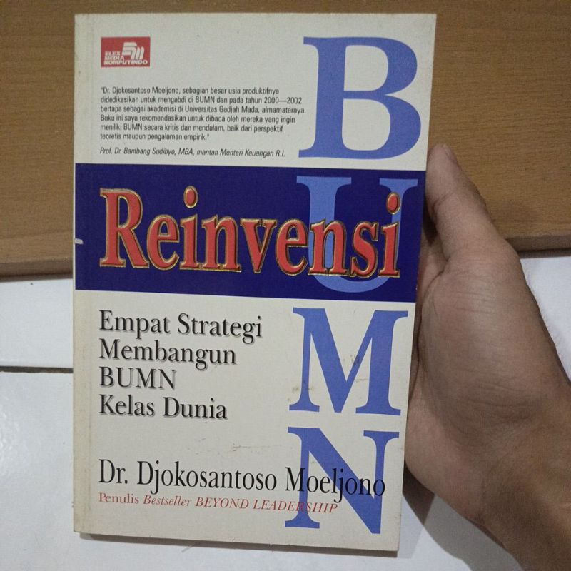 Jual Buku Reinvensi BUMN ( Empat Strategi Membangun BUMN Kelas Dunia ) | Shopee Indonesia