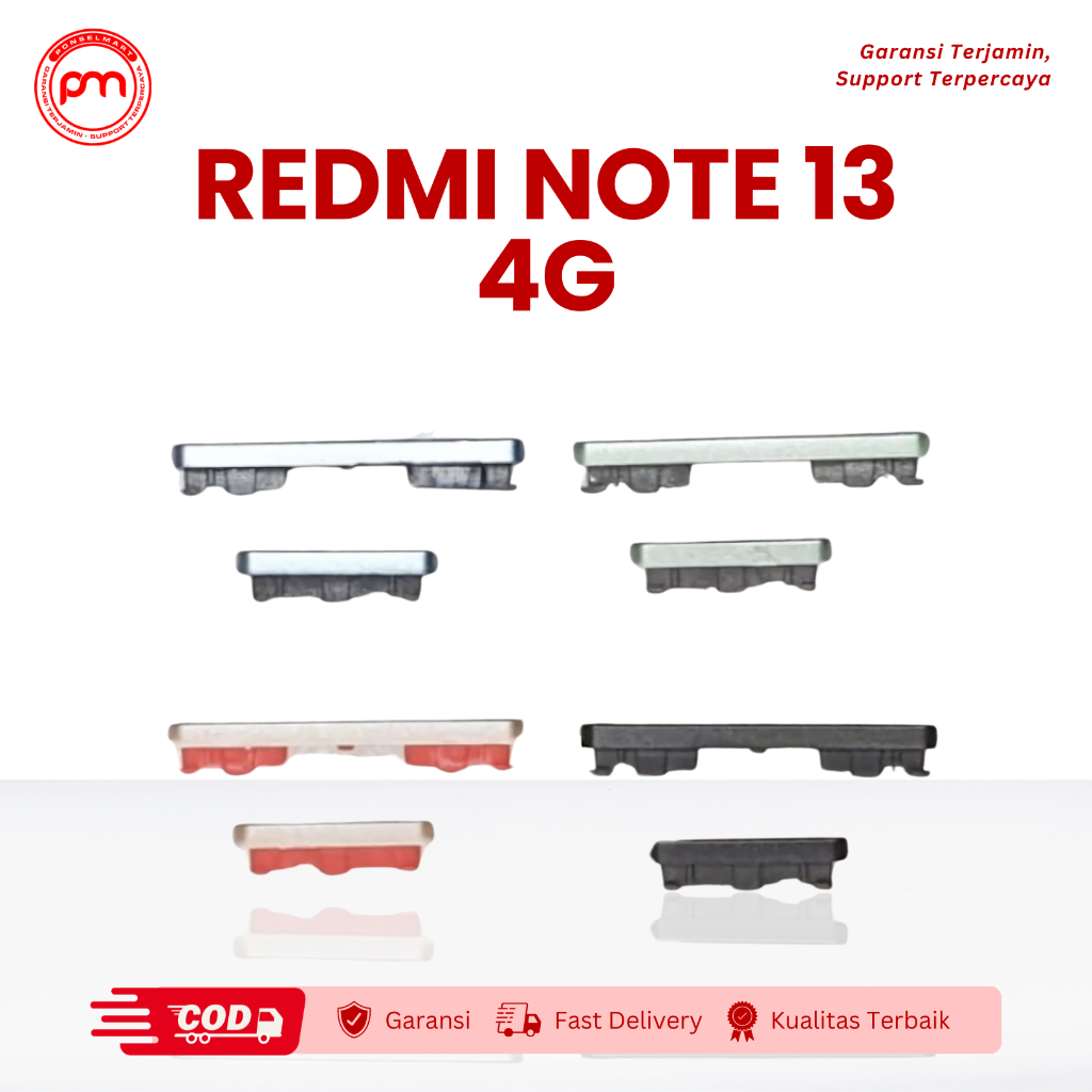 Jual Tombol Luar Keypad On Off Volume Xiaomi Redmi Note 13 4G | Shopee ...
