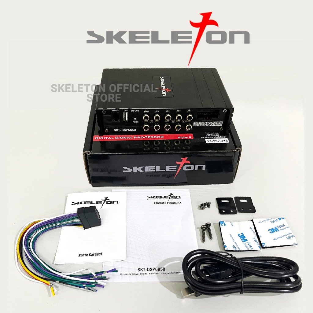 Jual Skeleton Dsp Built-In Amplifier 8 Channel Dsp-6850 | Shopee Indonesia