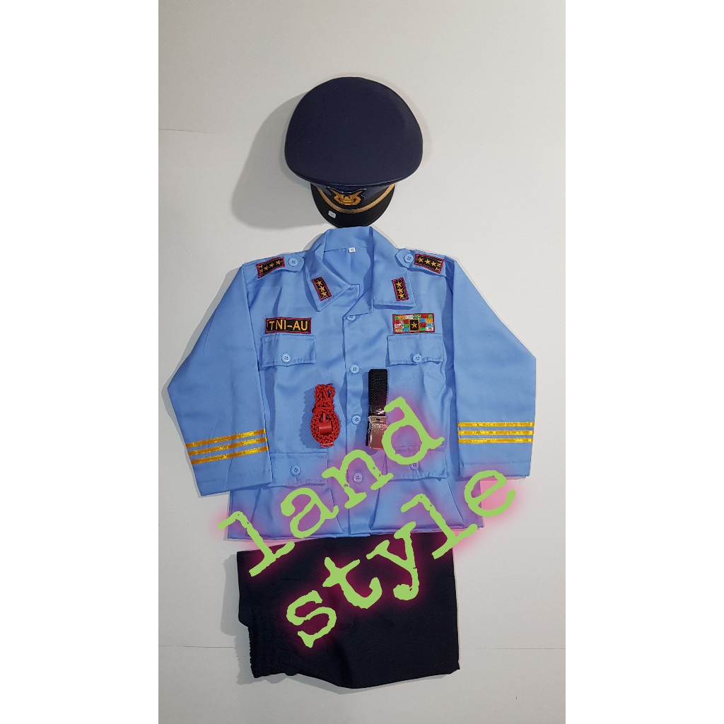Jual seragam profesi anak tk au angkatan udara | Shopee Indonesia
