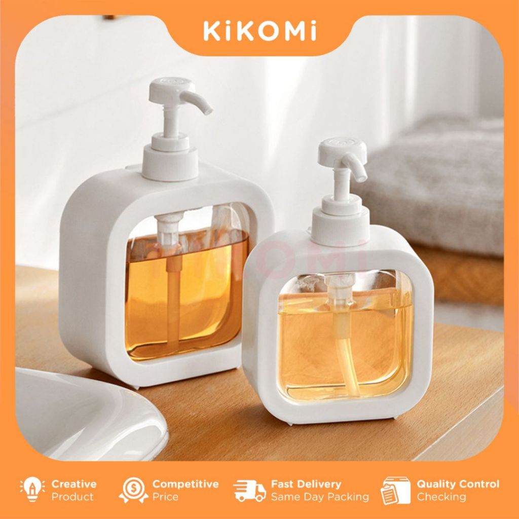 Jual BOTOL SABUN Plastik Ala Korea Jepang - Dispenser Shampoo Korean ...