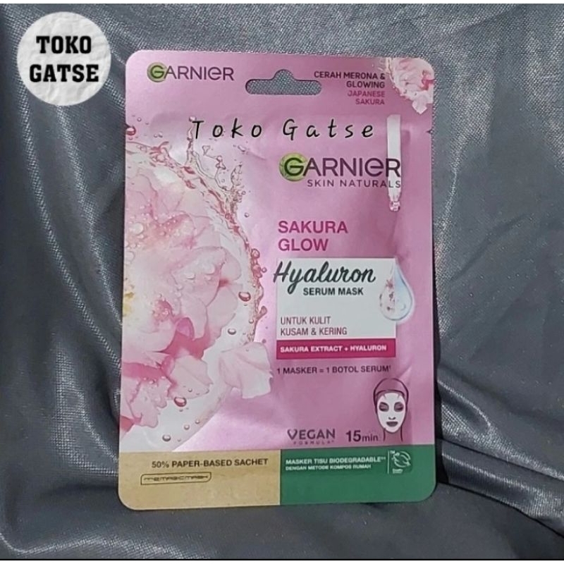 Jual Garnier serum mask sakura series | Shopee Indonesia