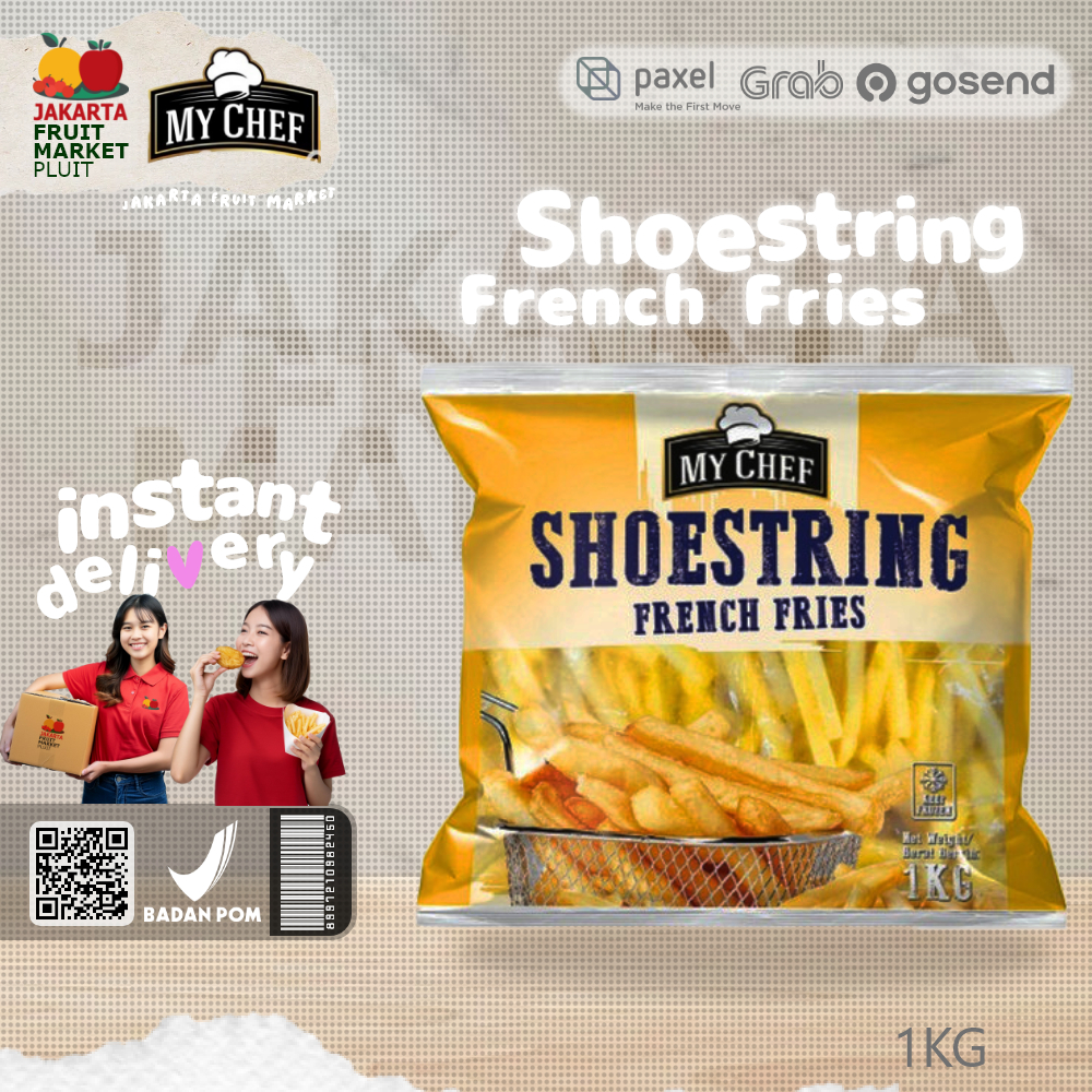Jual MY CHEF SHOESTRING FRENCH FRIES 1KG | Shopee Indonesia