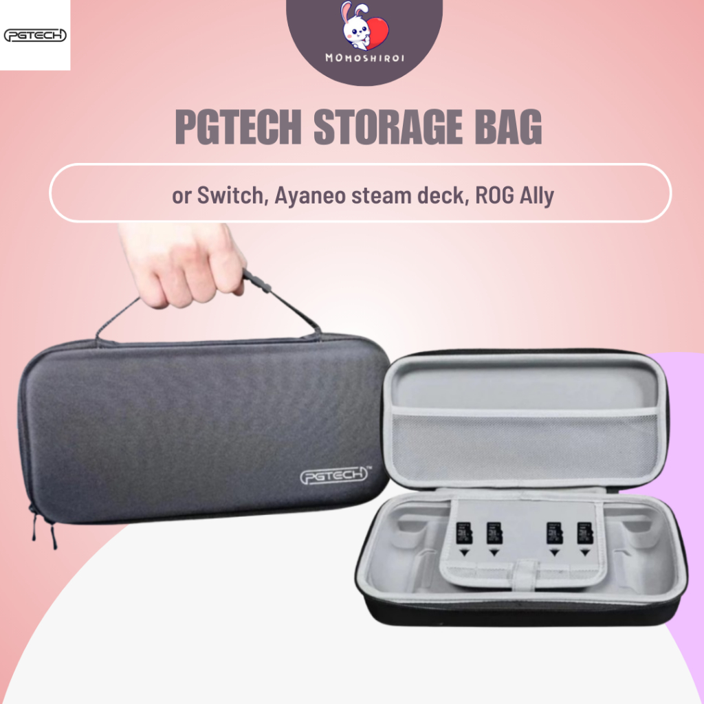 Jual PGTECH Carry Bag Nintendo Switch 2 / OLED / v2 v1 / Steam Deck / Ayaneo Geek 1 2 2s Asus ...