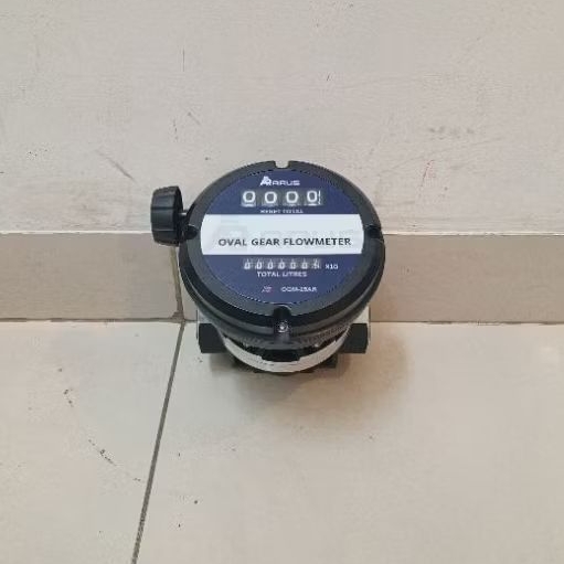 Jual Jual Oval Gear Flow Meter Merk ARUS Size 1 Inch Model OGM-25AR ...
