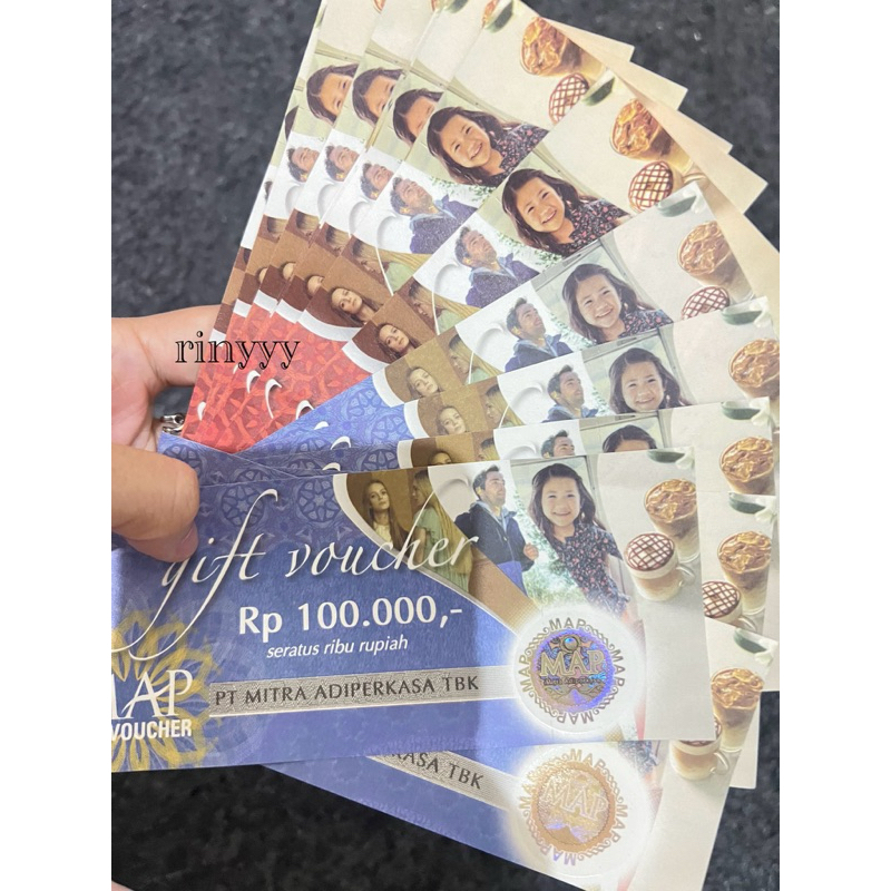 Jual GIFT VOUCHER MAP 1 JUTA | Shopee Indonesia