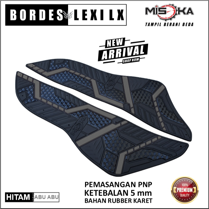 Jual Misoka Bordes Lexi Lx 155/Pijakan Kaki Motor Yamaha Kanan Kiri ...