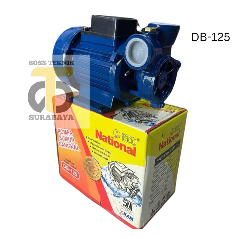 Jual Pompa air sumur dangkal model Dab 125 Isco pompa pendorong DB 125 ...