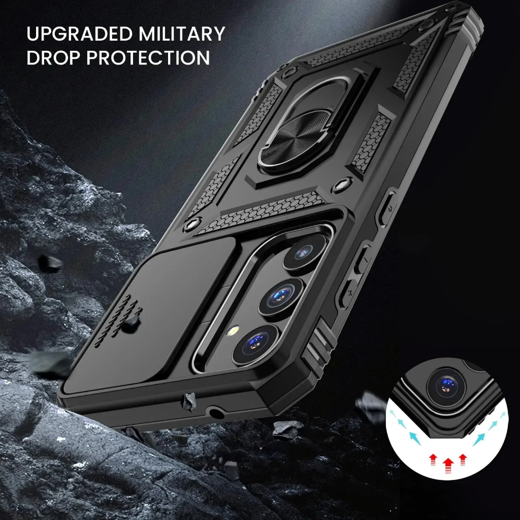 Jual CASING SAMSUNG S24 FE CASE ARMOR SLIDE LENS PROTECTOR HARDCASE ...