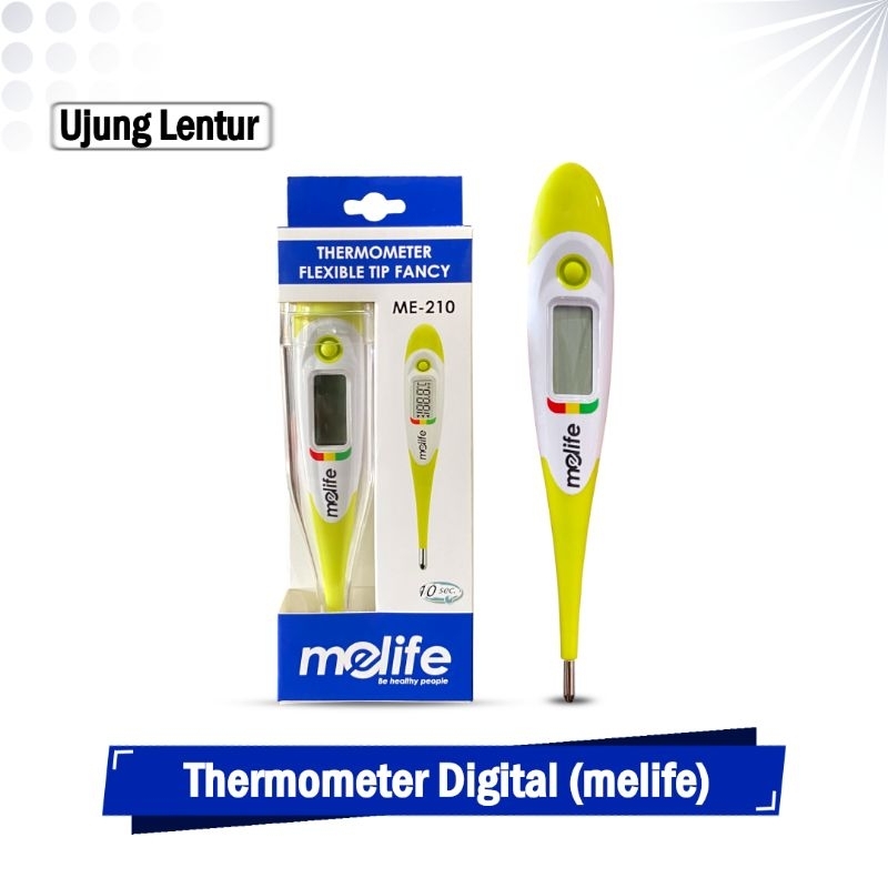 Jual Melife 10 Second Digital Thermometer | Termometer Pengukur Suhu ...