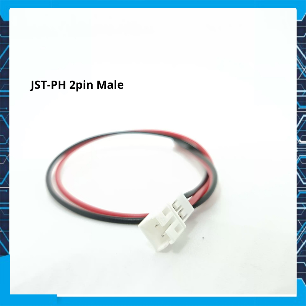 Jual Kabel JST PH 2.0mm 2 Pin Male Konektor 2mm 2P | Shopee Indonesia