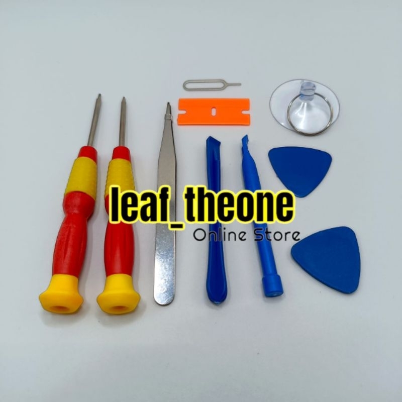Jual Paket Obeng Service Hp / Obeng Set 10 in 1 Tools Servis Hp ...
