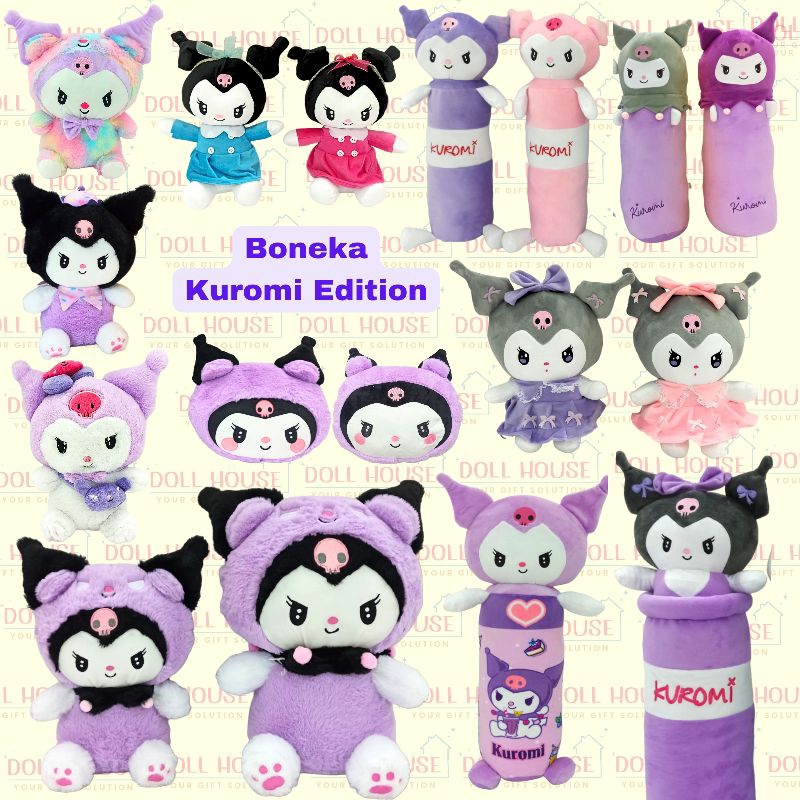 Jual Boneka VIRAL TIKTOK Kuromi / Boneka Kuromi / Bantal Kuromi ...